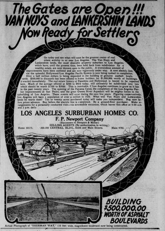 Sherman Way: “The Most Beautiful Boulevard in the West” – West SFV ...